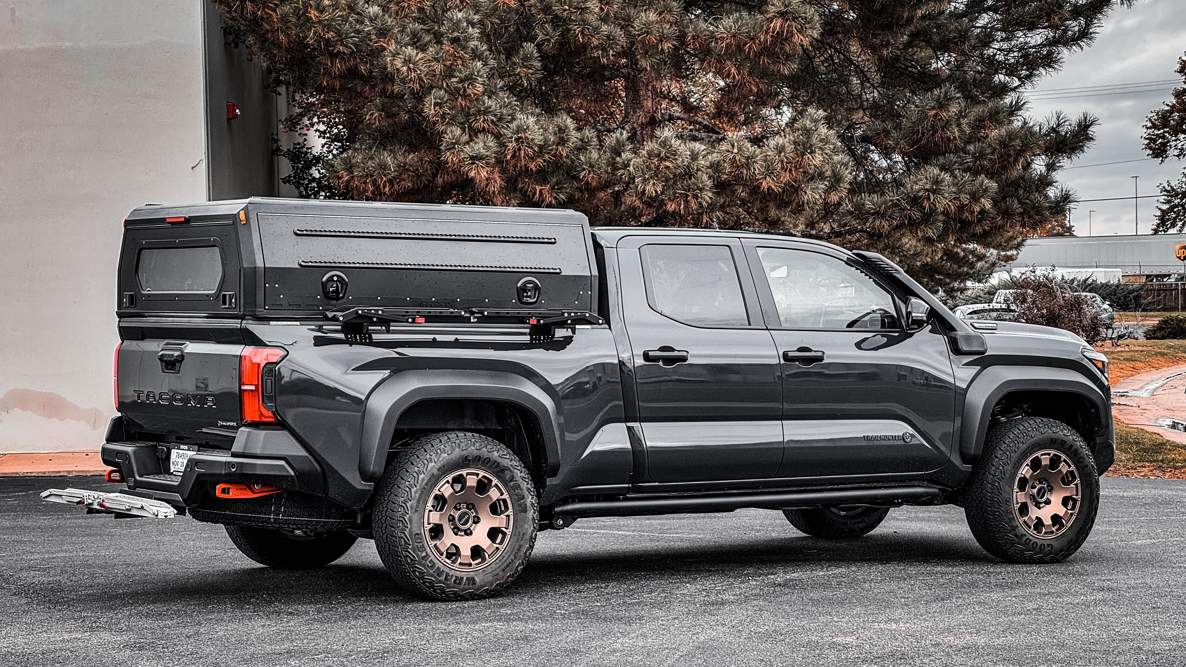 Gull Wing Truck Cap Topper & Overland Camper Shell for Work, Camping ...